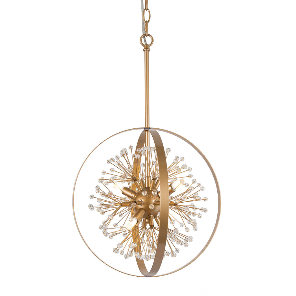 Eos 4-Light Globe Starburst Chandelier– Uolfin