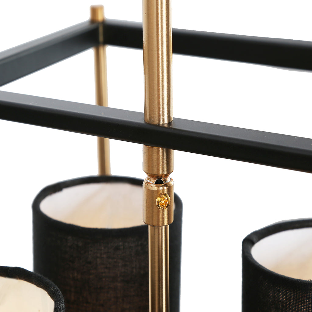 Pheme 8-Light Rectangle Chandelier– Uolfin